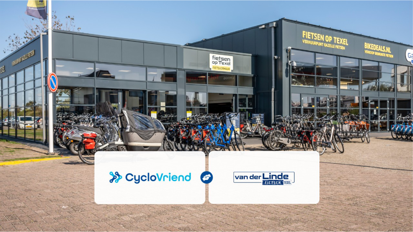 Samenwerking Cyclovriend & Van der Linden - Louwman Group